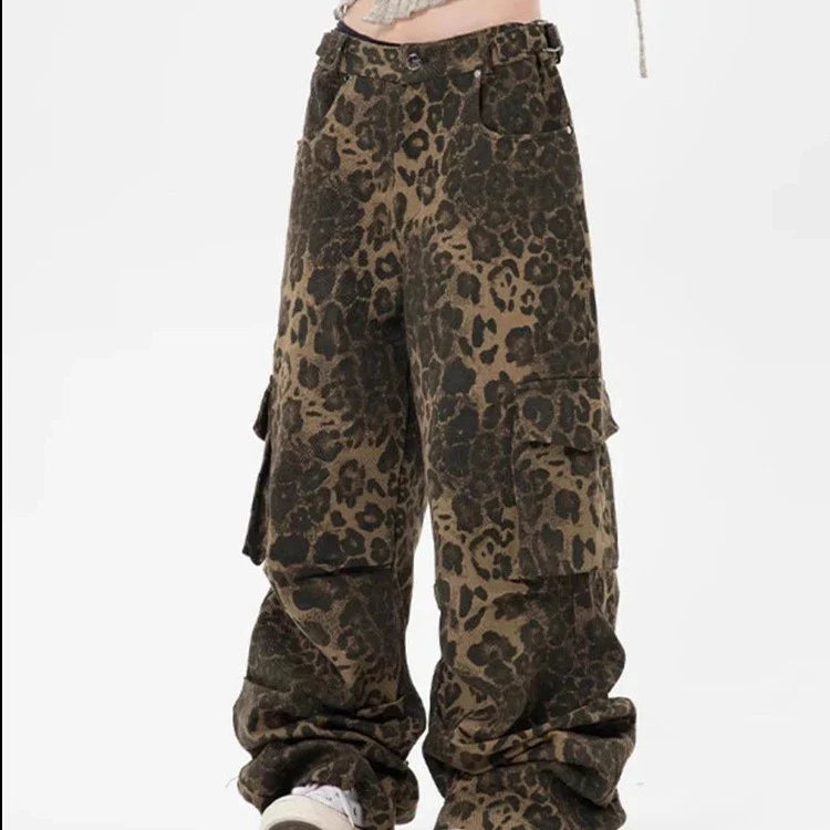 Cargo leopard | Le Pantalon Cargo